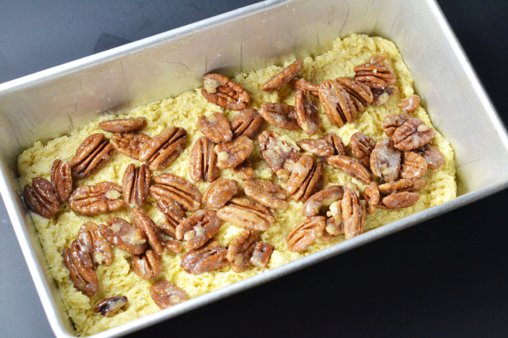 Eggnog Cornbread with Candied Pecans - Natalie Paramore