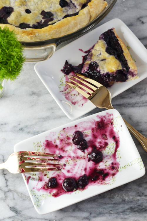 Blueberry Basil Pie - Natalie Paramore