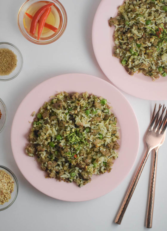 Bangkok Fried Rice (Thai-Style Fried Rice) - Natalie Paramore