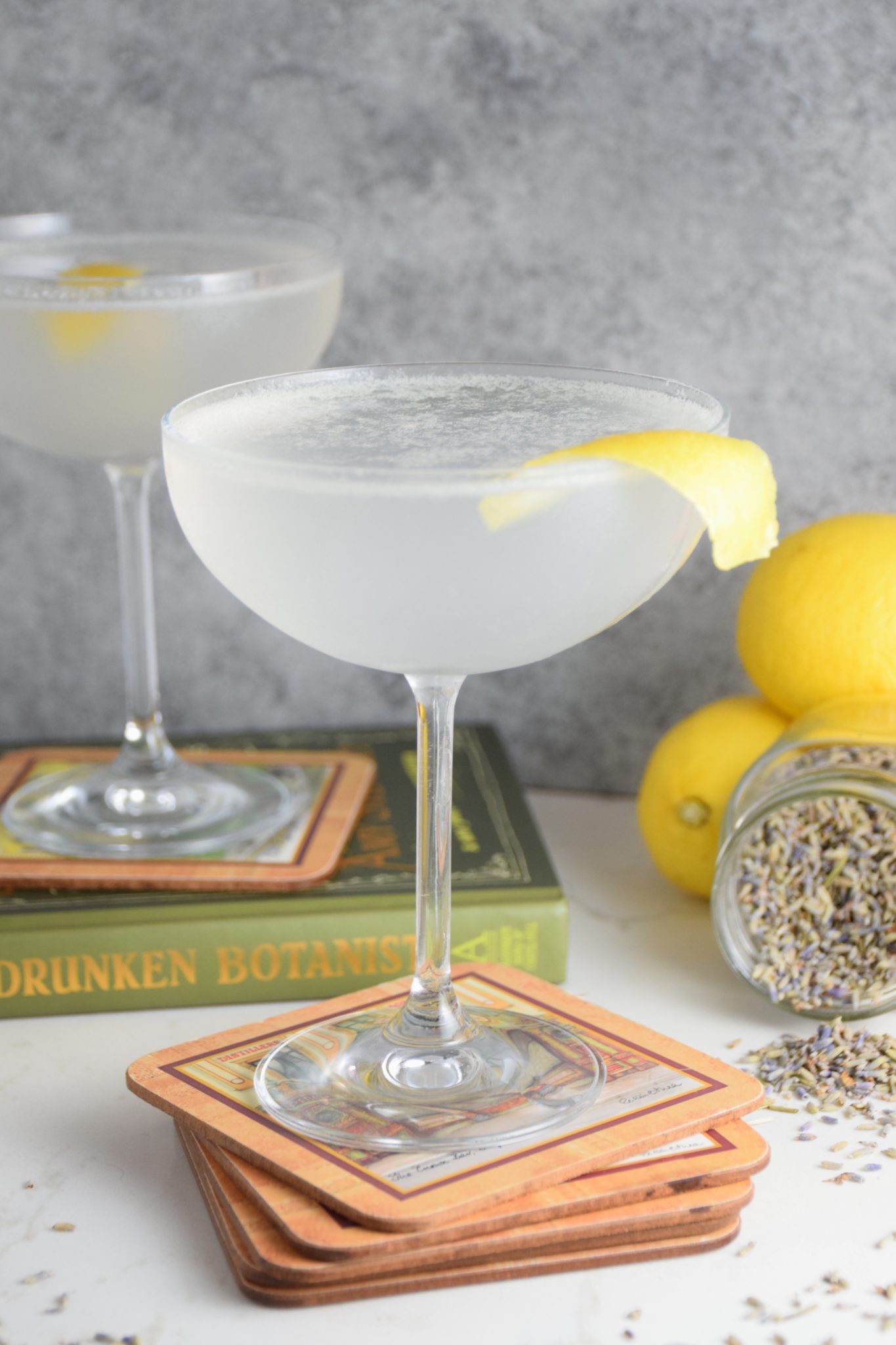 Lavender Lemon Gin Fizz - Natalie Paramore
