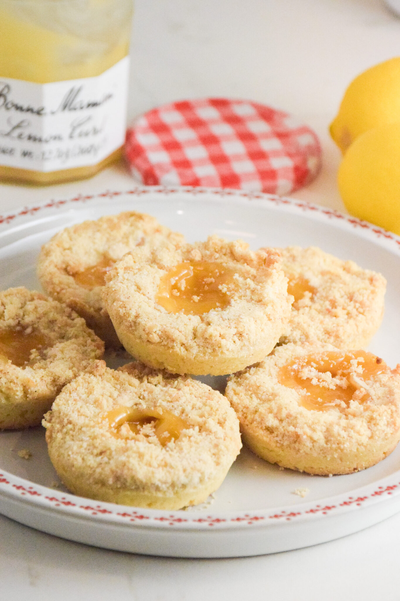 Lemon Jam Cookie Cups - Natalie Paramore