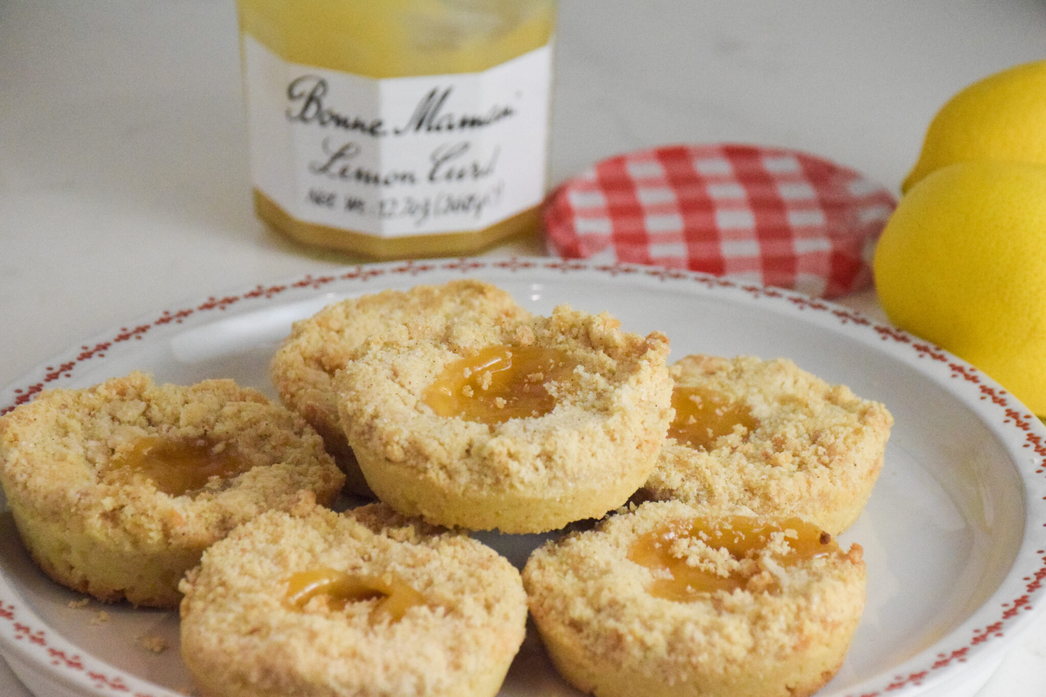 Lemon Jam Cookie Cups - Natalie Paramore