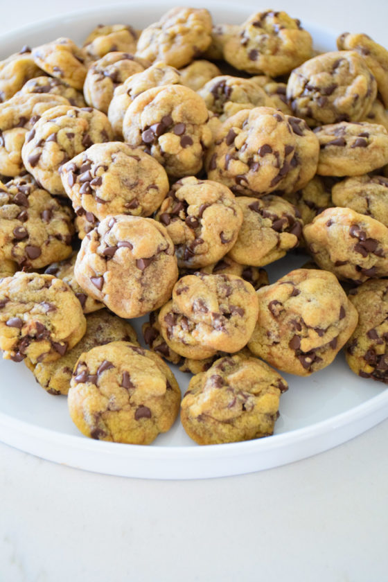 The Best Ever Mini Chocolate Chip Cookies - Natalie Paramore