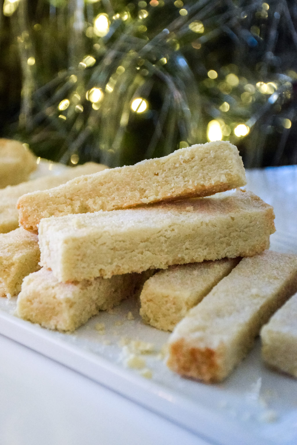 Lemon Sugared Shortbread Bars - Natalie Paramore