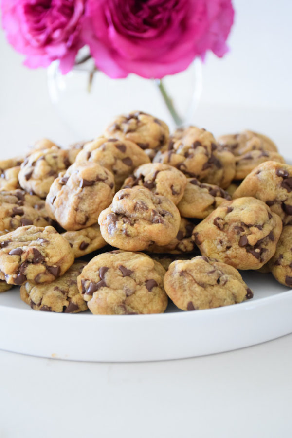 The Best Ever Mini Chocolate Chip Cookies - Natalie Paramore